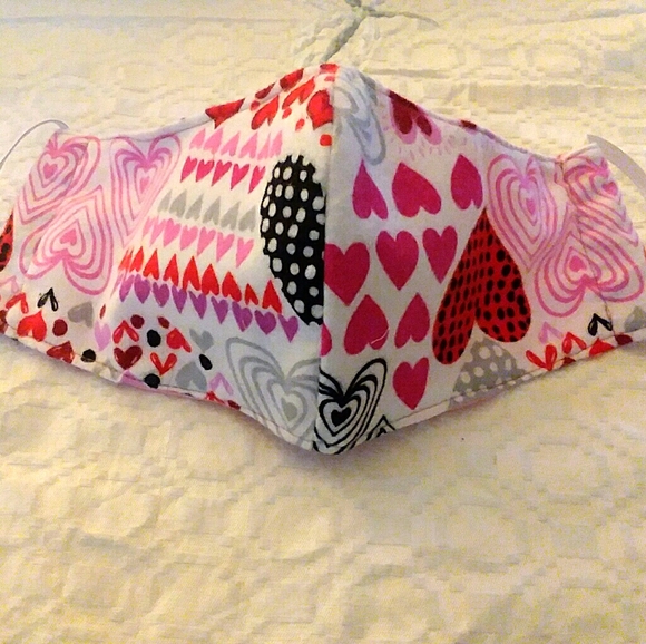 Accessories | Valentine Heart Mask | Poshmark